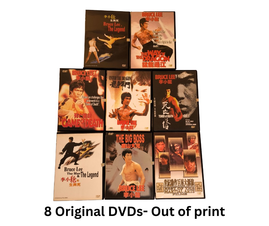 Bruce Lee DVD collection, 興趣及遊戲, 音樂、樂器 & 配件, 音樂與媒體 - CD 及 DVD - Carousell