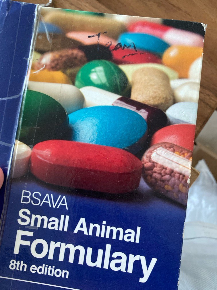 Bsava vet formulary 8th edition, Hobbies & Toys, Books & Magazines ...