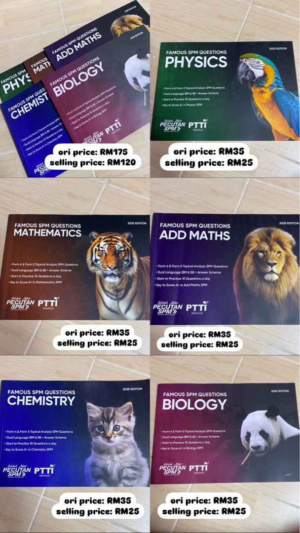 Buku koleksi soalan spm (PTTI selekoh akhir 2024), Hobbies & Toys ...