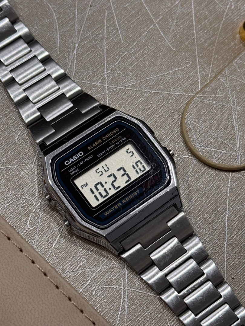 Casio A158W Silver, Women's Fashion, Watches & Accessories, Watches on ...