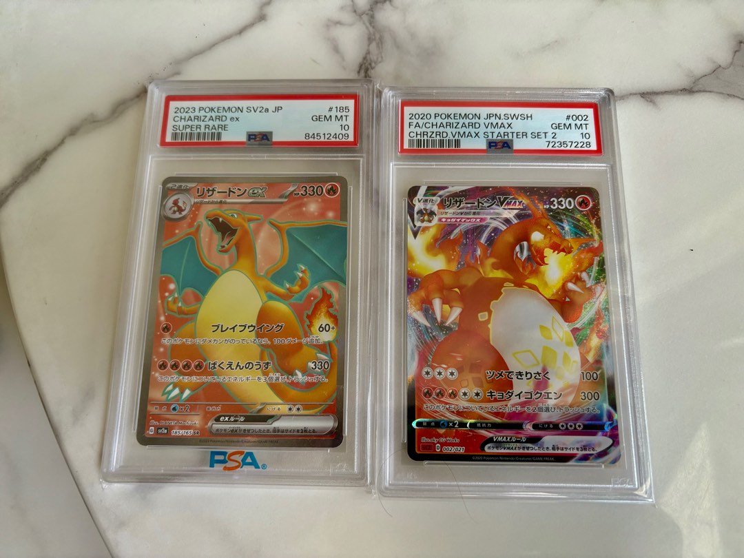 Charizard Slabs, Hobbies & Toys, Toys & Games on Carousell