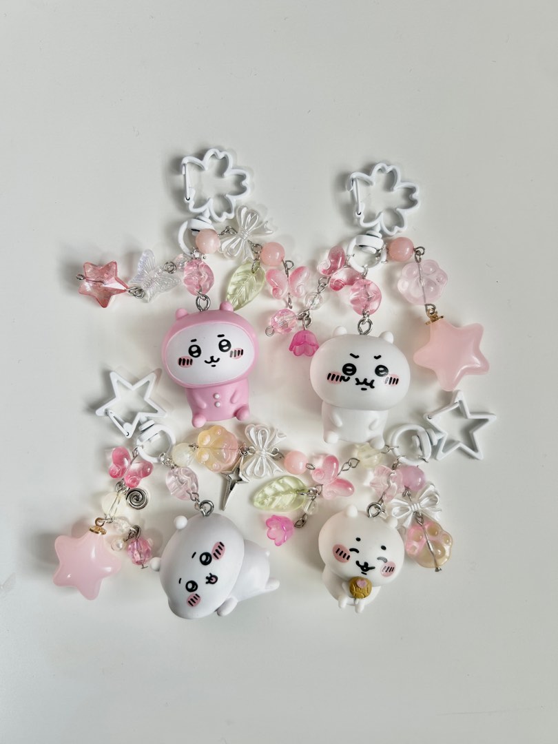 CHIIKAWA KEYCHAINS, Hobbies & Toys, Stationery & Craft, Handmade Craft ...