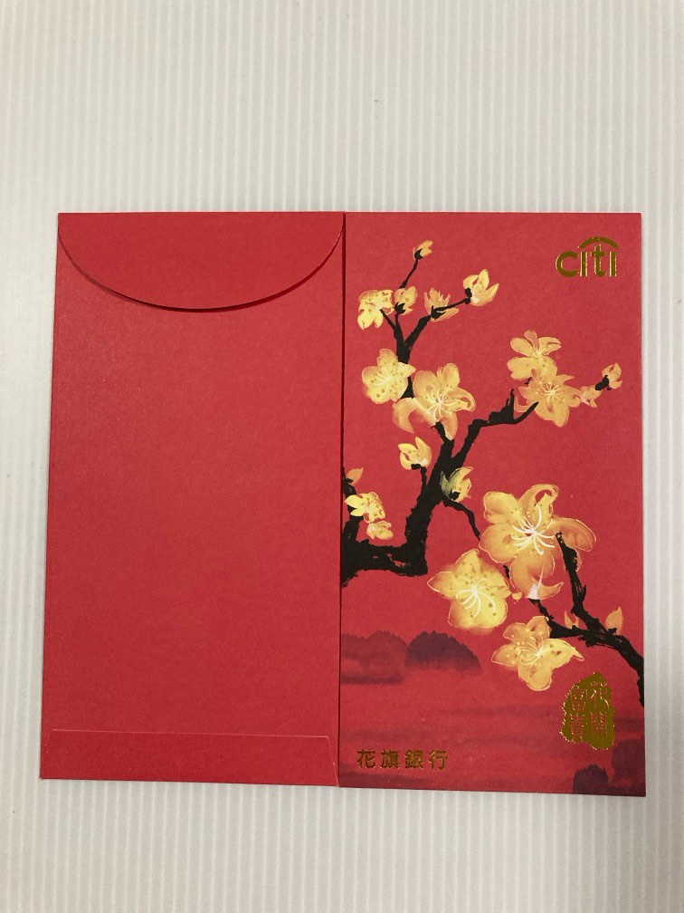 Citibank Ang Pow / Red Packet - 1 pack 8 pcs, Hobbies & Toys ...