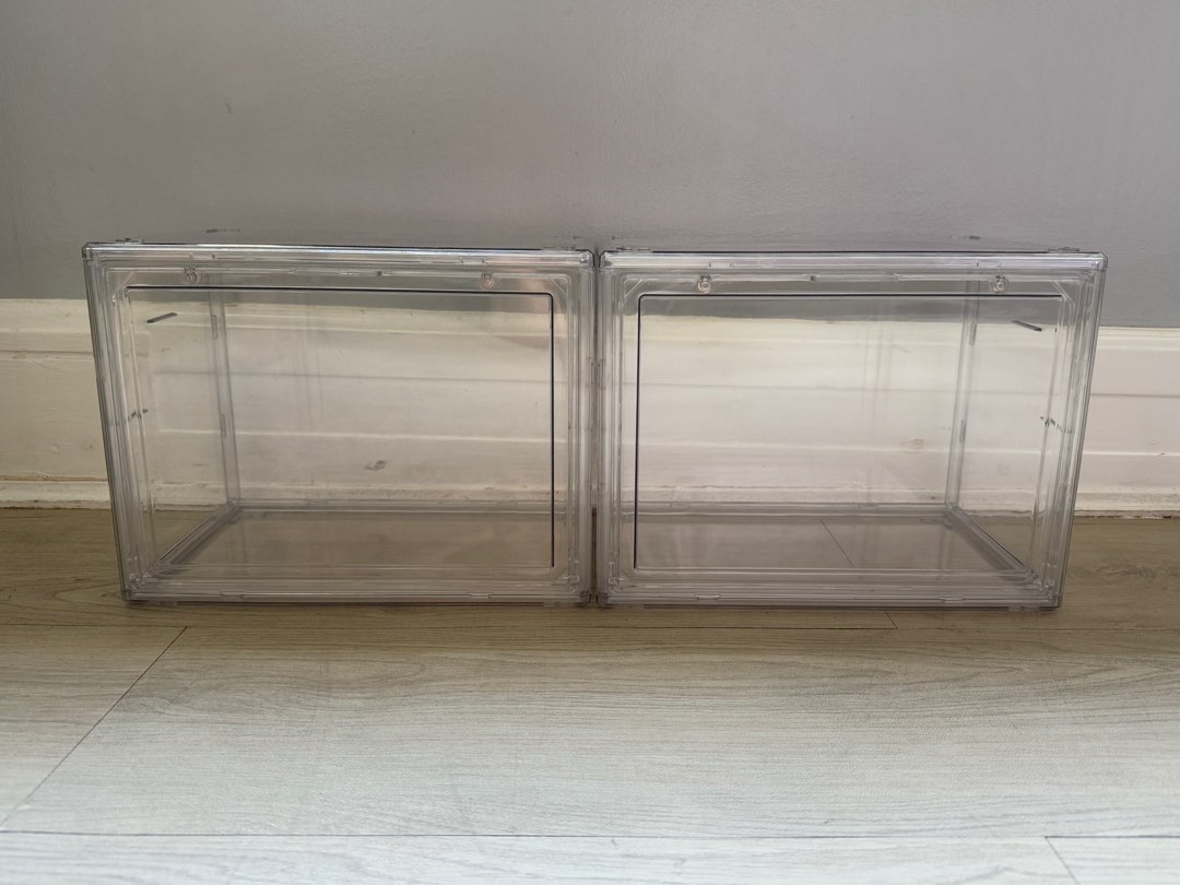Clear Storage Display Box, Furniture & Home Living, Home Improvement ...