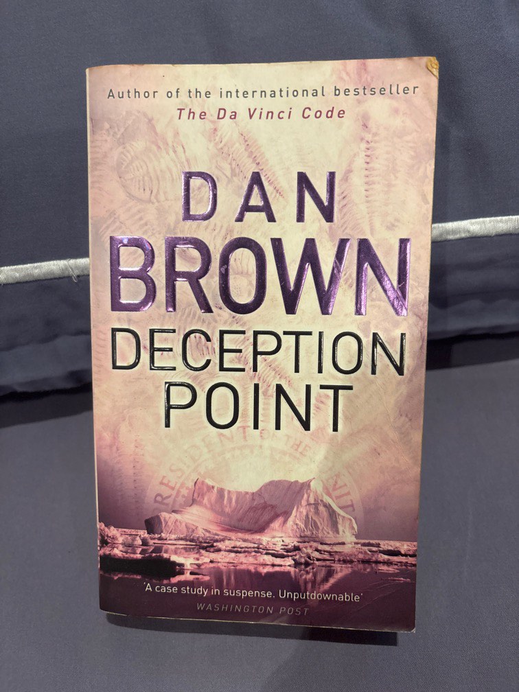 Dan Brown Deception Point Book, Hobbies & Toys, Books & Magazines ...