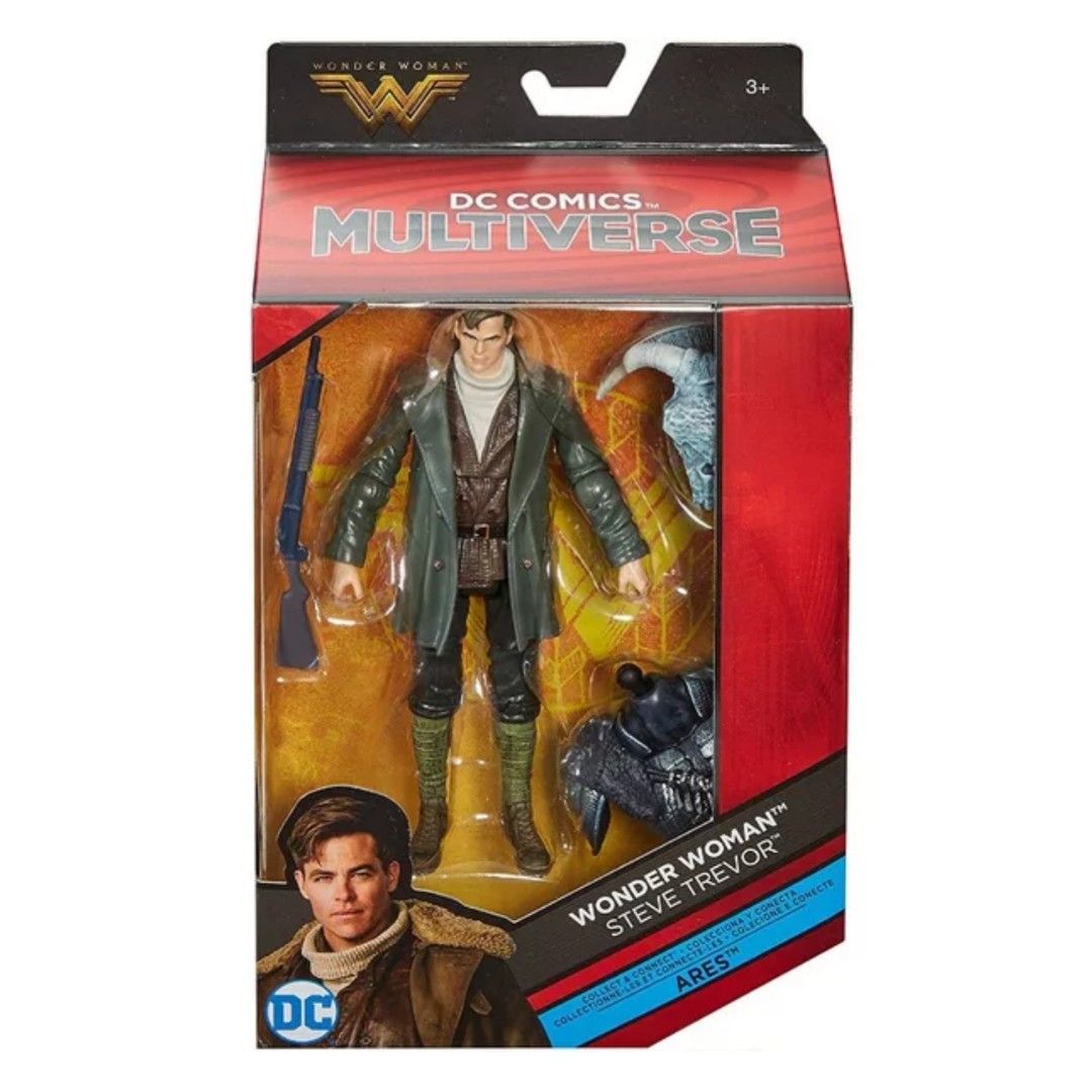 DC Wonder Woman Multiverse Ares Series - Steve Trevor Action Figure ...