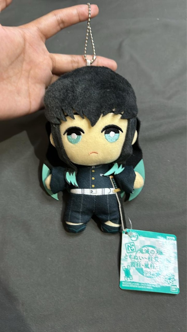 Demon Slayer: Muichiro Tokito Chibigurumi with paper tag, Hobbies ...