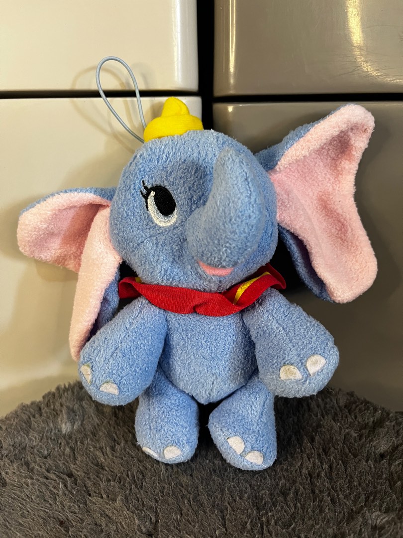 Disney Classic Dumbo The Elephant Small Size Blue Sega Plush/Stufftoy, Hobbies & Toys ...