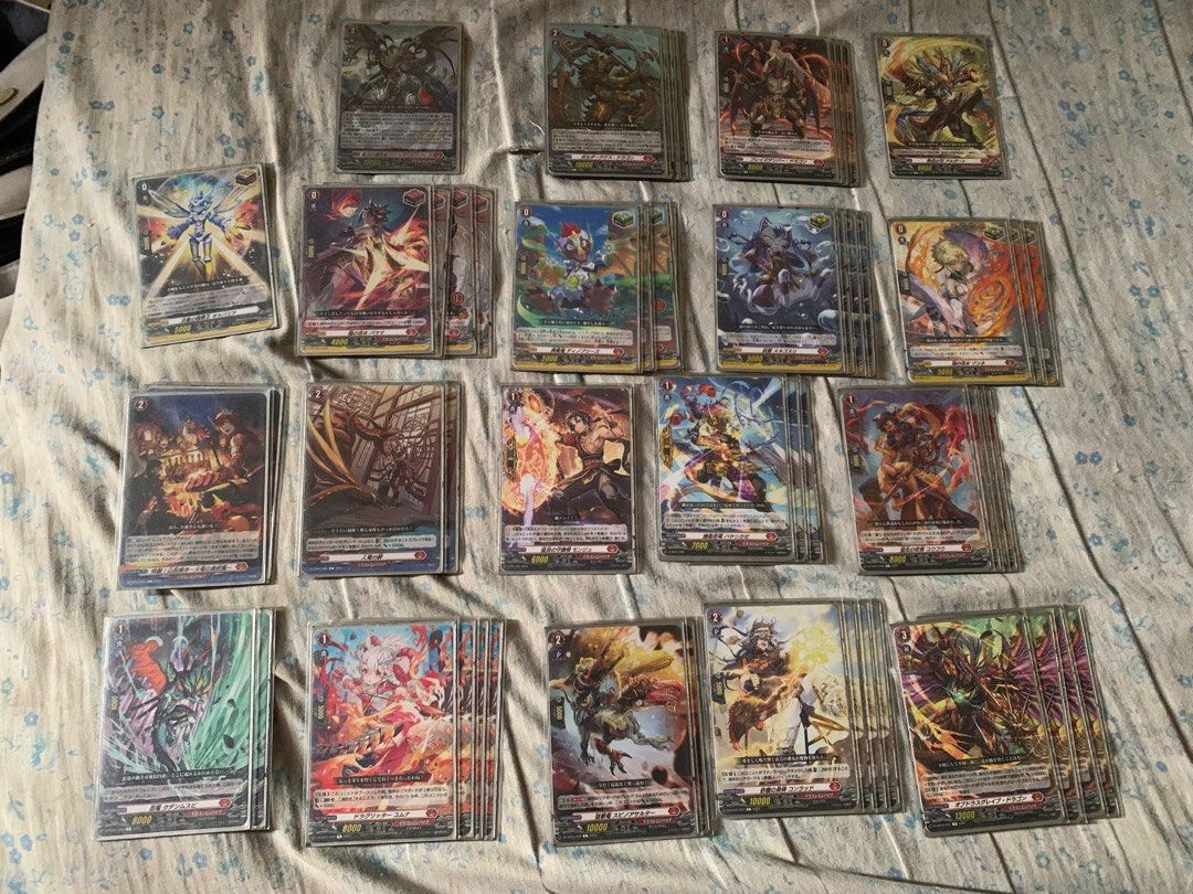 [DivineZ] Cardfight Vanguard Dragon Empire Varga Dragres Deck JP ...