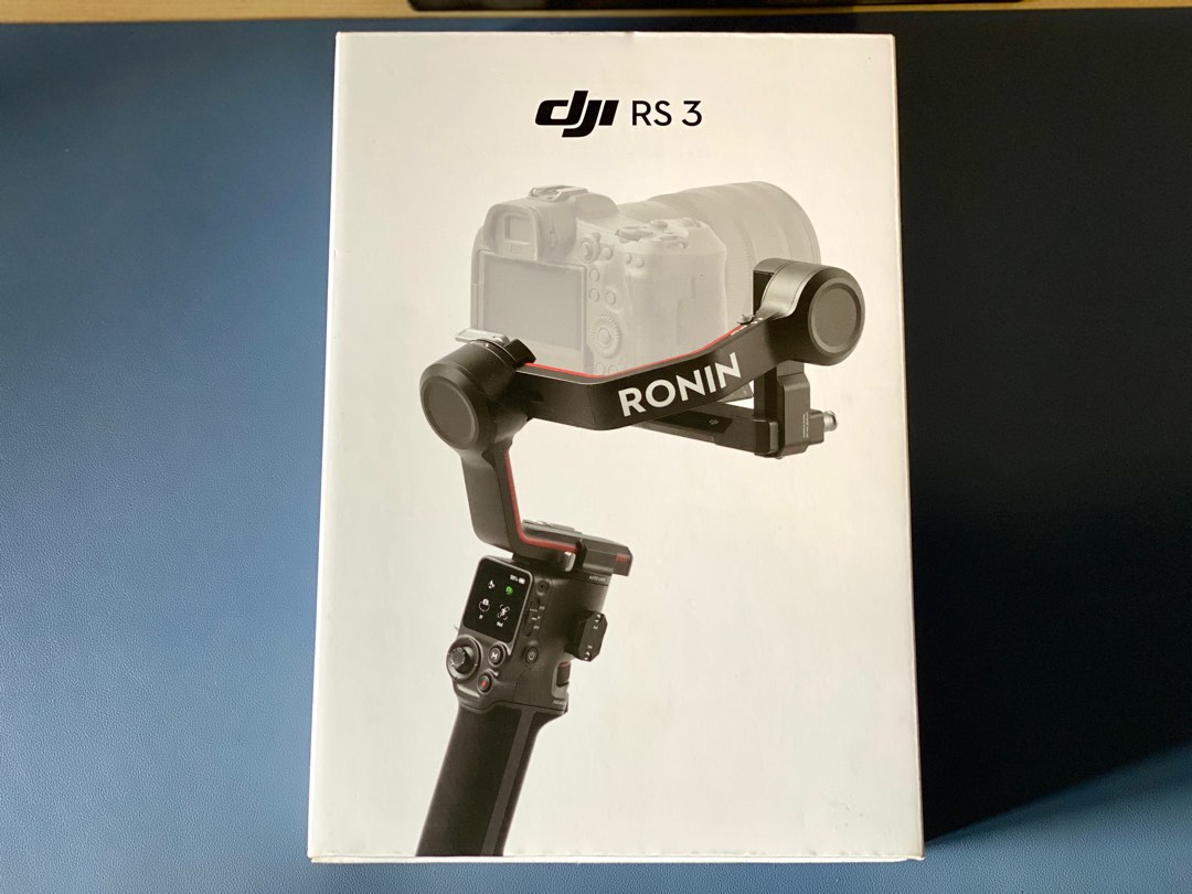 DJI RS3 Gimble with Box, Photography, Photography Accessories, Gimbals & Stabilisers on Carousell