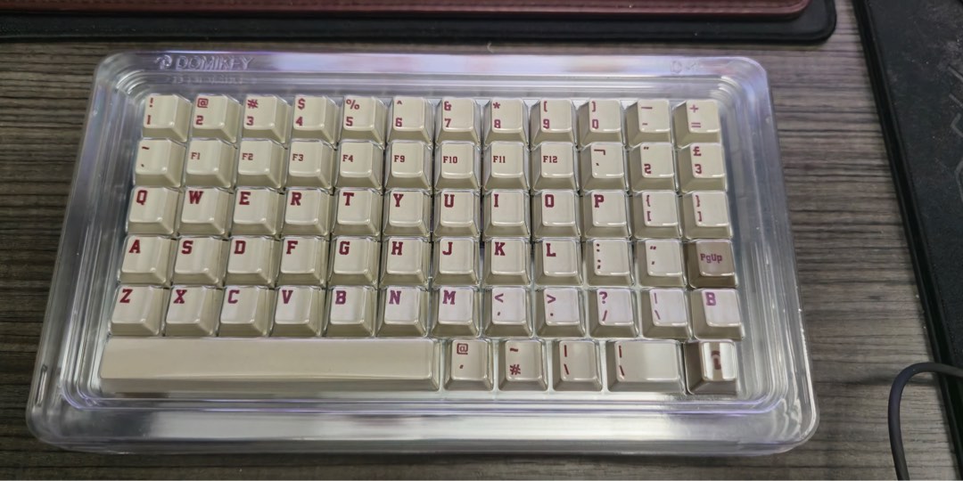 Domikey Fatal Danger keycap set, 電腦＆科技, 電腦周邊及配件, 電腦鍵盤及相關產品 - Carousell