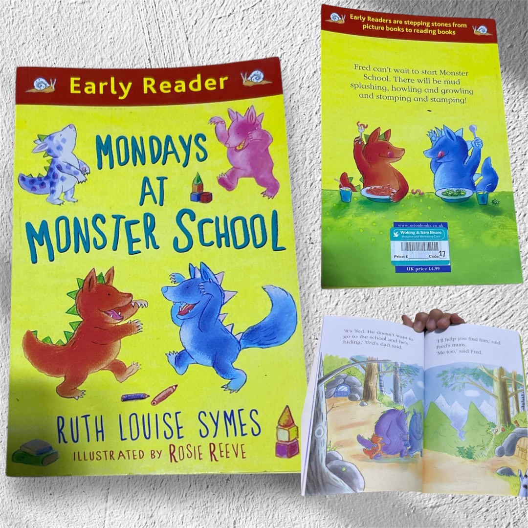 Early Reader: Mondays at Monster School, Hobbies & Toys, Books ...