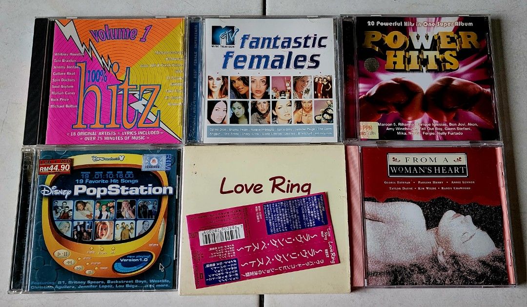 ENGLISH CD FOR SALE ( RM 20 EACH COPY ) ( PART 23 ) CD, Hobbies & Toys ...