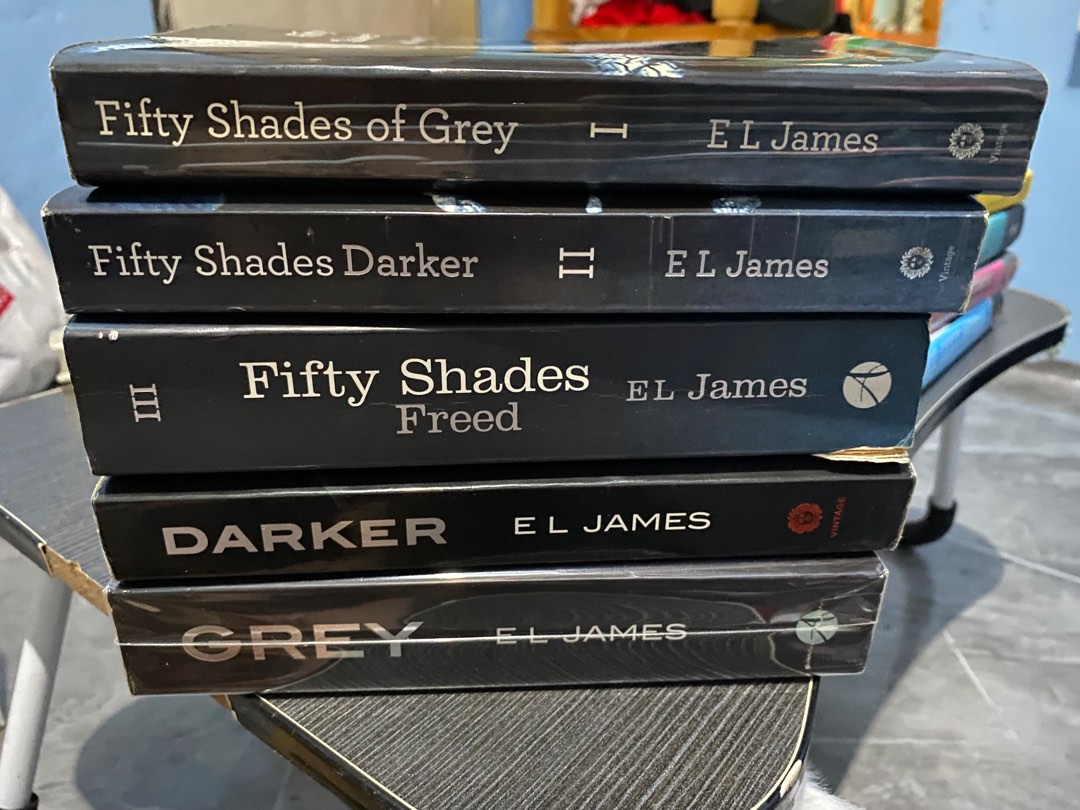Fifty Shades of Grey Trilogy + Grey and Darker, Hobbies & Toys, Books ...