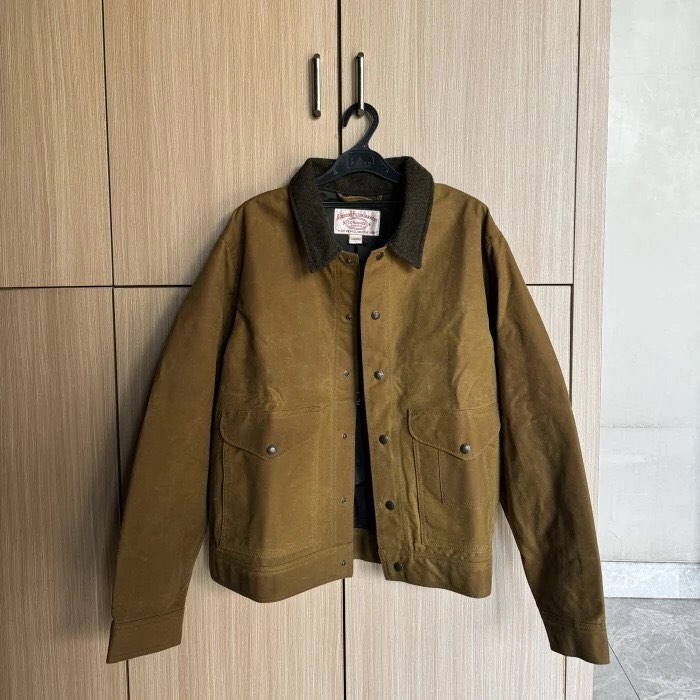 Filson Tin Cloth Work Jacket Not Cruiser Carhartt Dickies Short, Fesyen ...