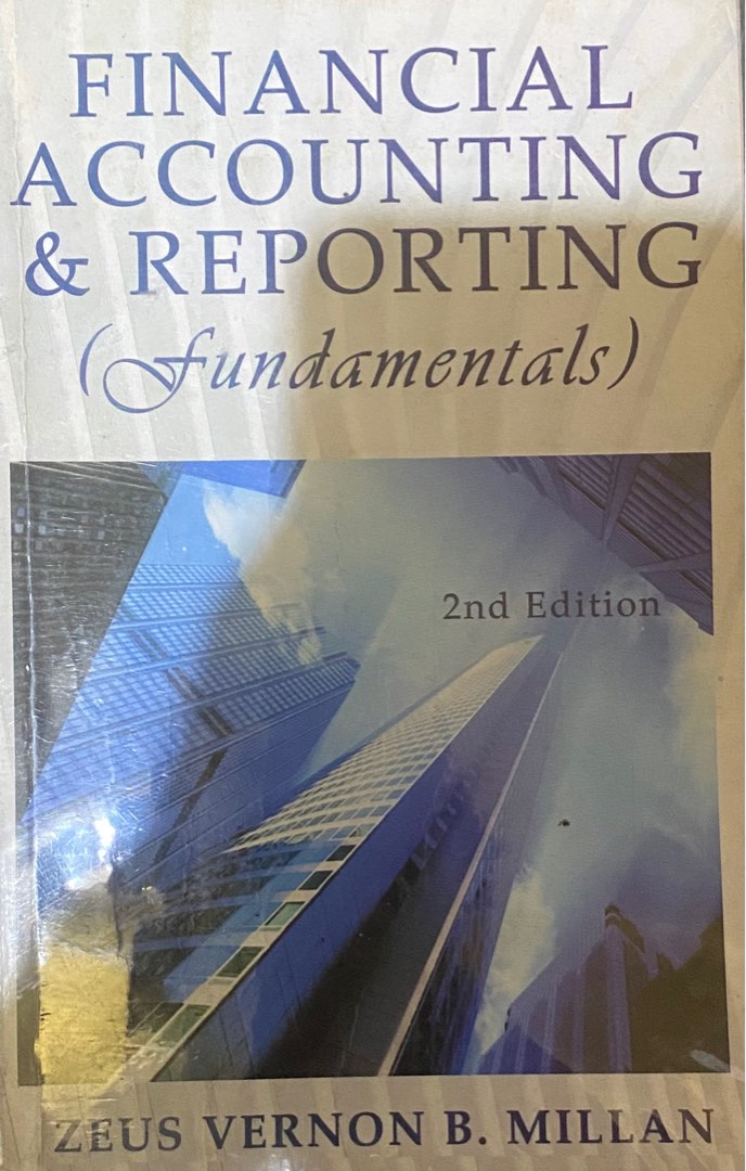 Financial Accounting and Reporting by Millan 2nd edition, Hobbies ...
