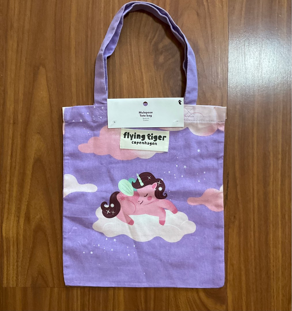 Flying Tiger Mini Tote Bag, Women's Fashion, Bags & Wallets, Tote Bags ...