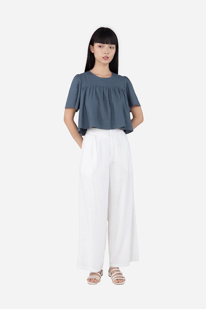 FTO From There On Jigen Pants in White, Women's Fashion, Bottoms, Other ...