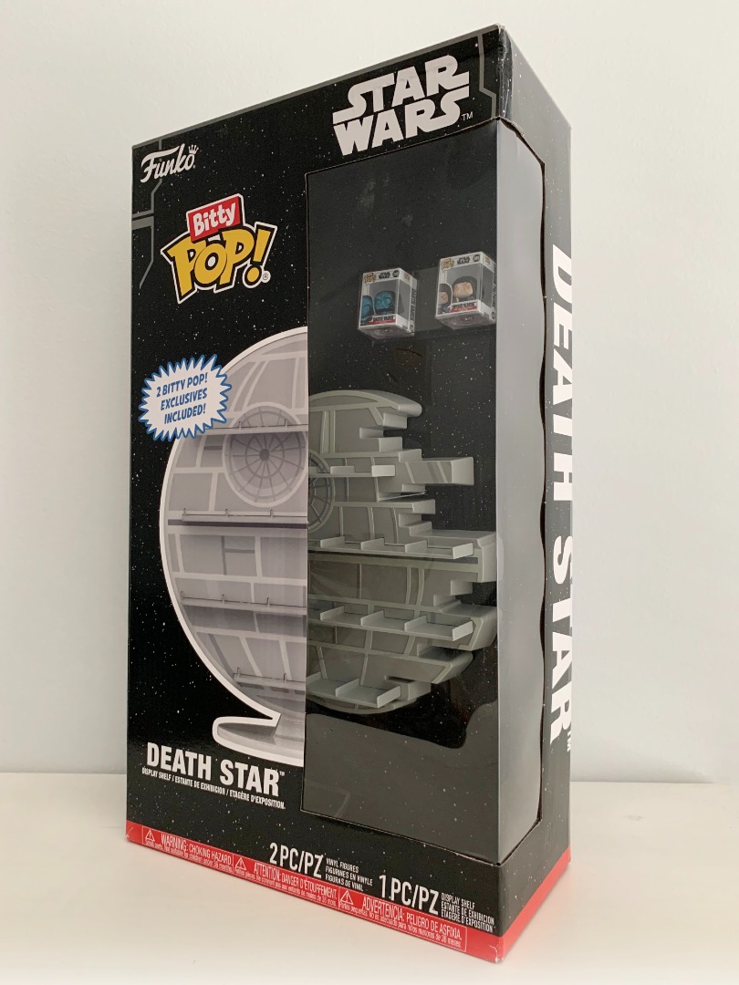 Funko Bitty Pop! Star Wars Death Star Display Shelf, Hobbies & Toys ...
