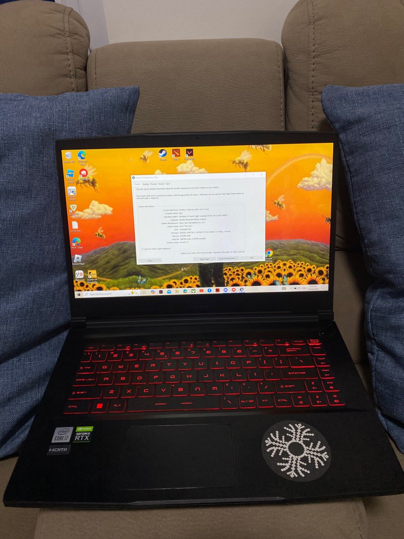 Gaming laptop MSI GF63 Thin, Computers & Tech, Laptops & Notebooks on ...