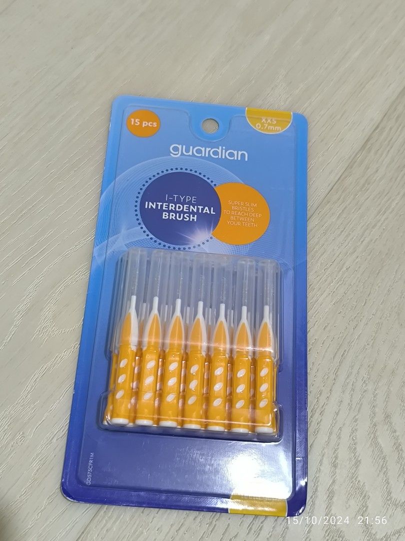 Guardian Interdental brush I-type 0.7mm (15s), Beauty & Personal Care ...