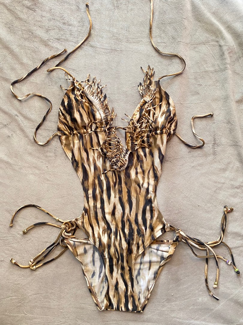 Guess Vintage one peice bathing suit Rosita Tie, Women's Fashion ...