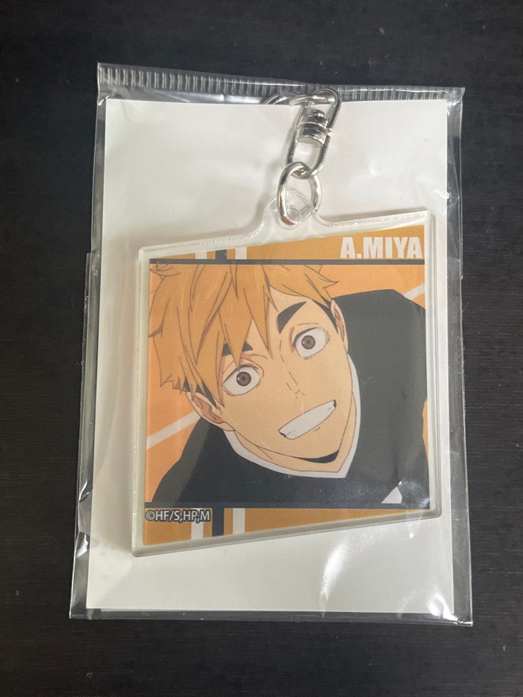 Haikyuu official Miya keychain, Hobbies & Toys, Memorabilia ...