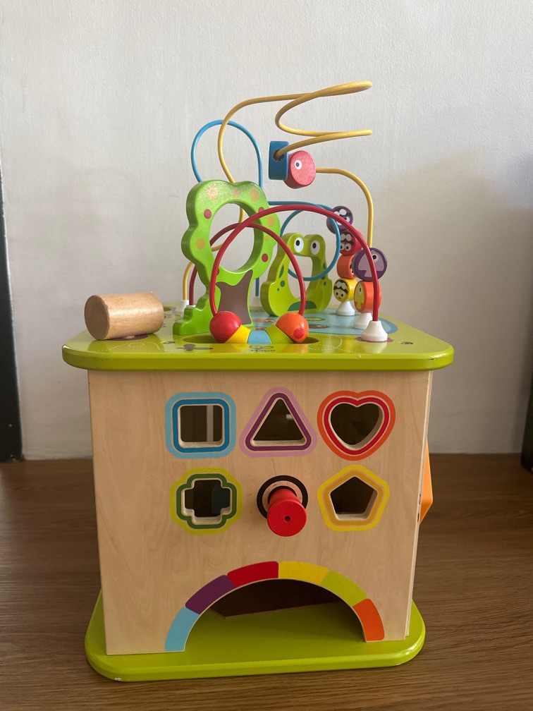 HAPE Activity Cube Big, Hobbies & Toys, Toys & Games on Carousell