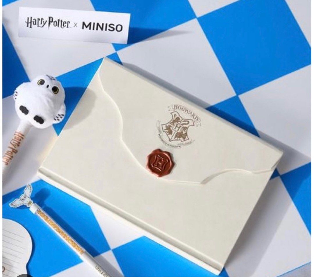 Harry Potter x Miniso Hogwarts Letter Notebook, Hobbies & Toys ...