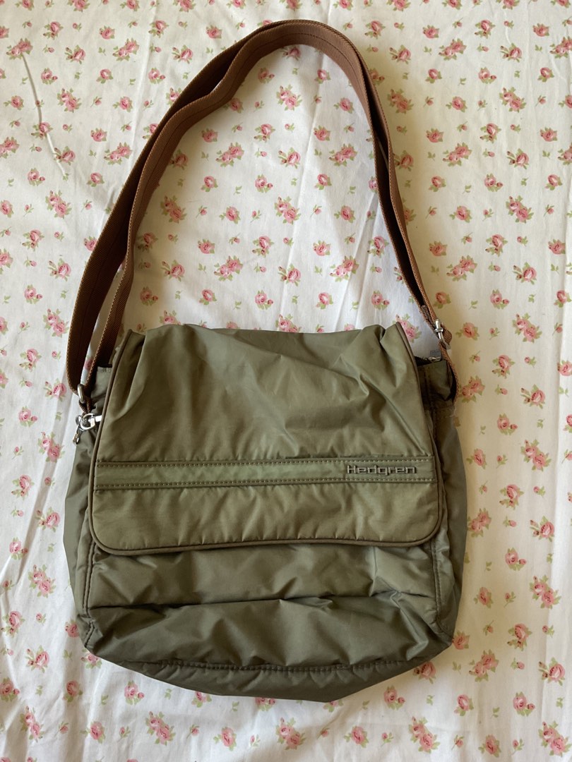 Hedgren Green Cross-body Bag, Women's Fashion, Bags & Wallets, Cross ...
