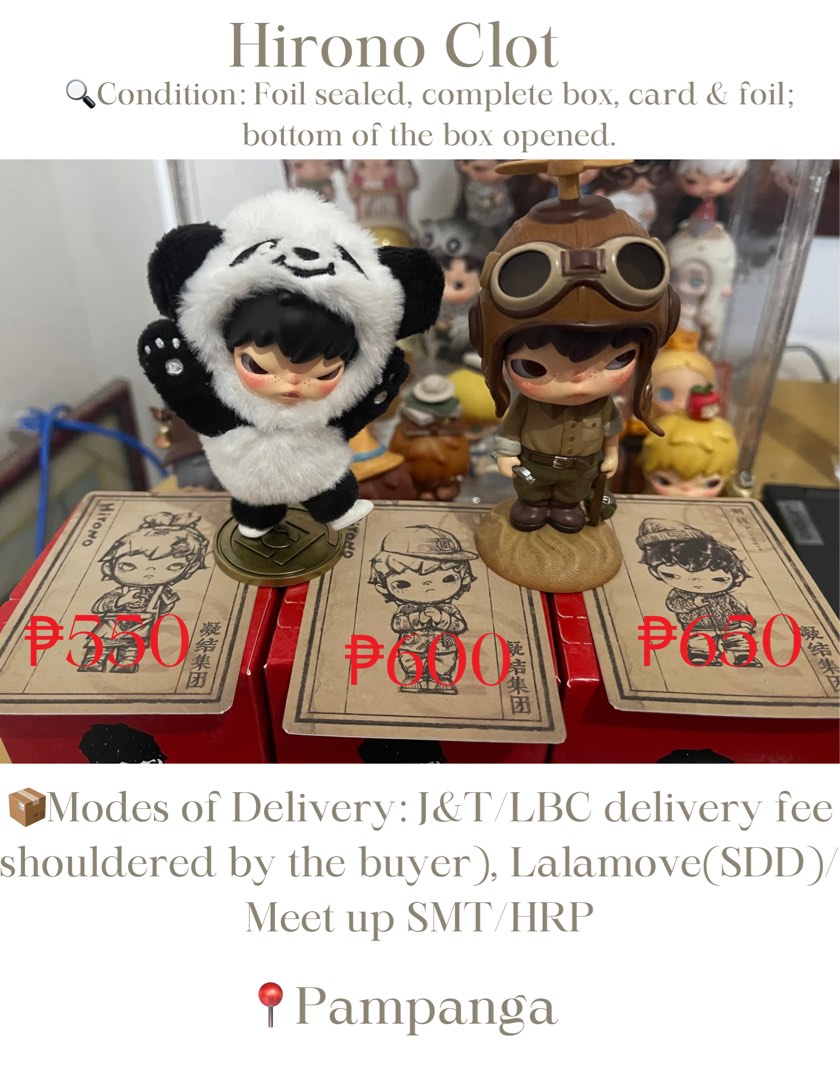 Hirono Clot - Silk Royale / Alienegra / Terracotta Army, Hobbies & Toys ...