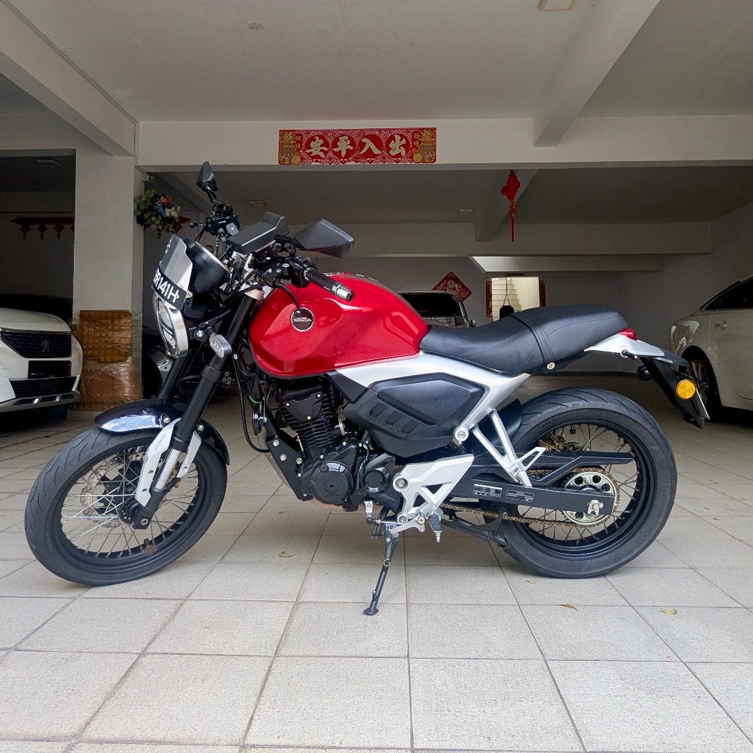 Honda CB190SS - COE till 2029, Motorcycles, Motorcycles for Sale, Class 2B on Carousell