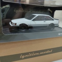 Ignition Model 1:18 Toyota Corolla Levin AE86 Sprinter Saloon White ...