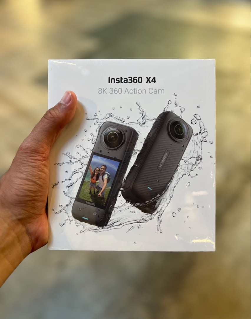 Insta360 X4 camera! 360 camera., Photography, Video Cameras on Carousell