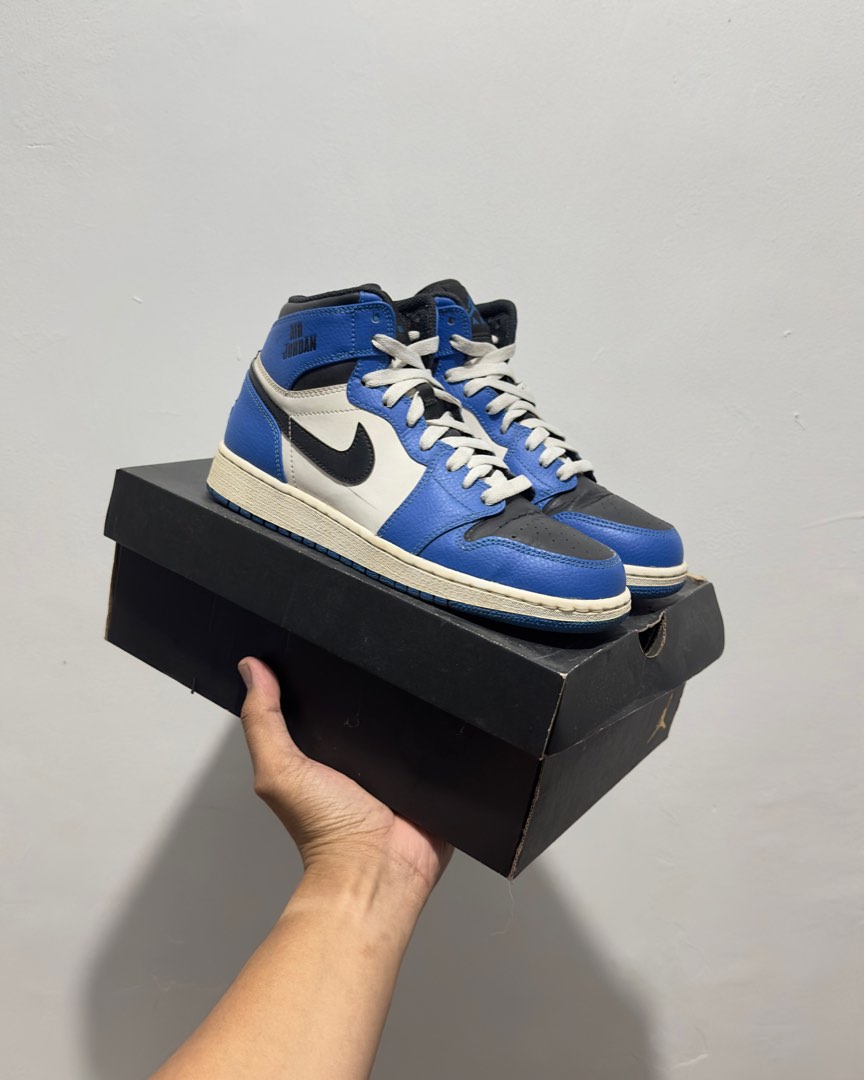 Jordan 1 OG High Rare Air Soar Blue, Women's Fashion, Footwear ...
