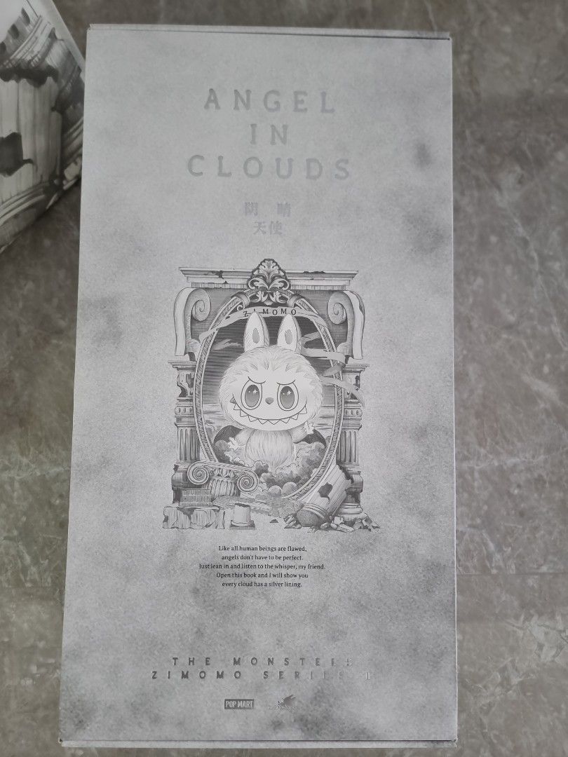 Labubu ZIMOMO angel in clouds, Hobbies & Toys, Toys & Games on Carousell