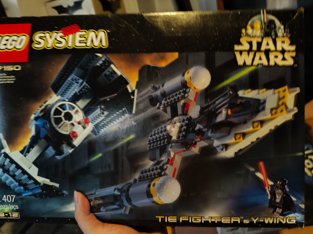 LEGO STAR WARS #7150 - TIE FIGHTER & Y-WING 100% COMPLETE SET, Hobbies ...