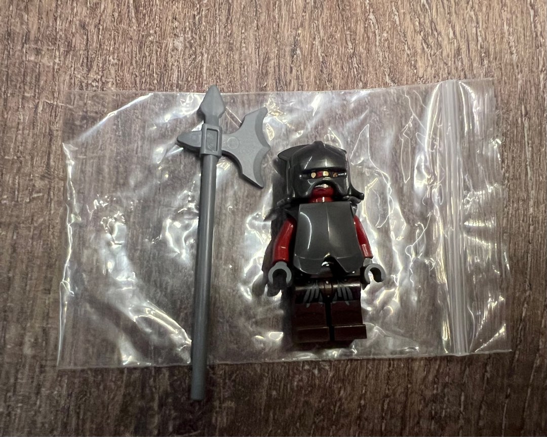 Lego Uruk Hai Minifigure with Halberd, Hobbies & Toys, Toys & Games on ...