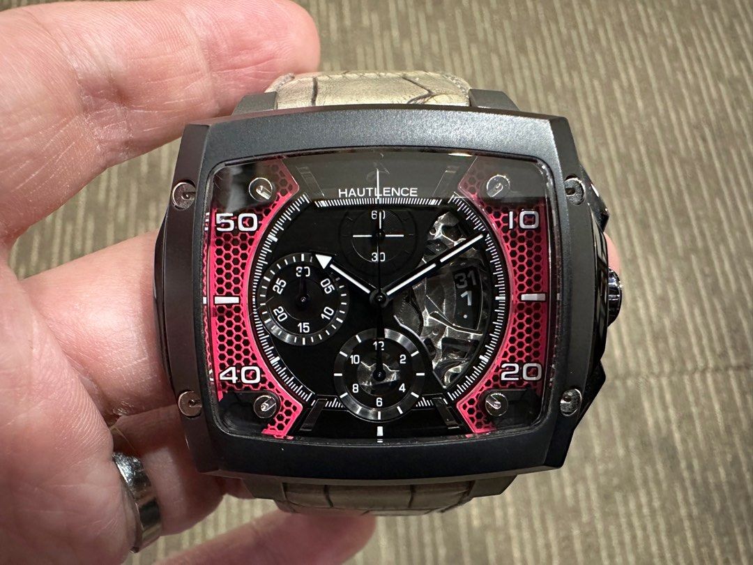 Like New Hautlence Invictus Chronograph Titanium Automatic Watch Only ...