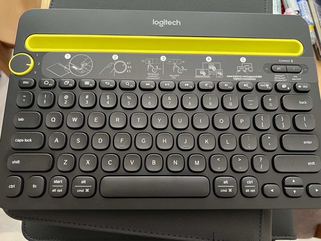 Logitech K480 Keyboard Computers Tech Parts Accessories Computer Keyboard On Carousell