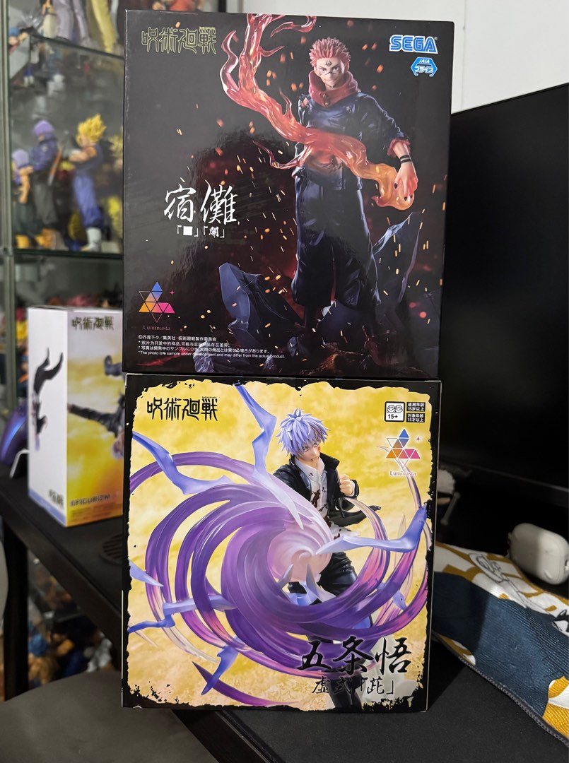 Luminasta Gojo & Sukuna, Hobbies & Toys, Toys & Games on Carousell
