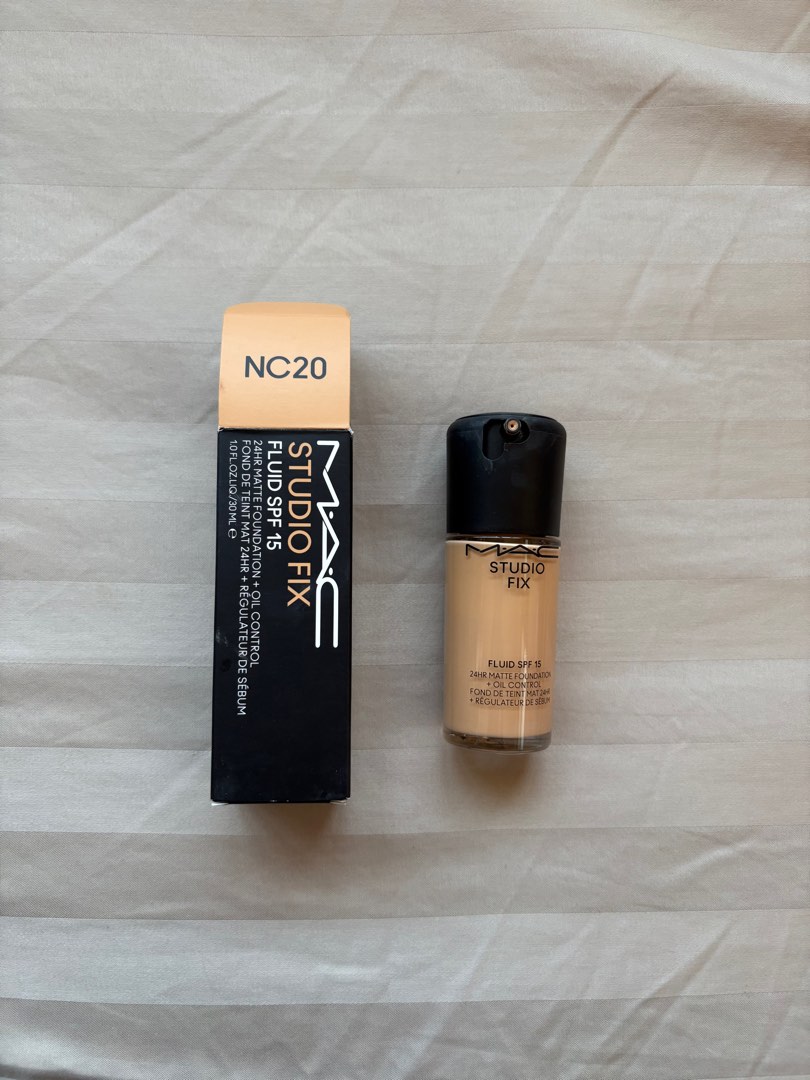 Mac Studio Foundation NC20, Beauty & Personal Care, Face, Makeup on ...