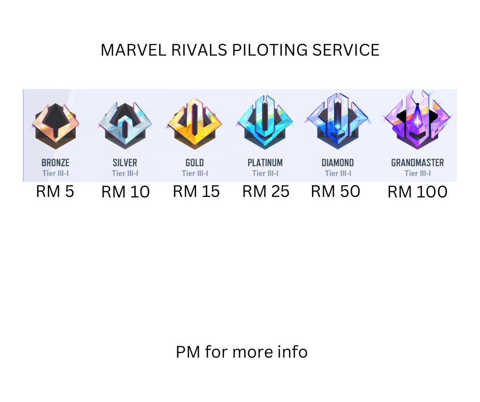 Marvel Rivals Boosting Service, Video Gaming, Gaming Accessories, Game ...