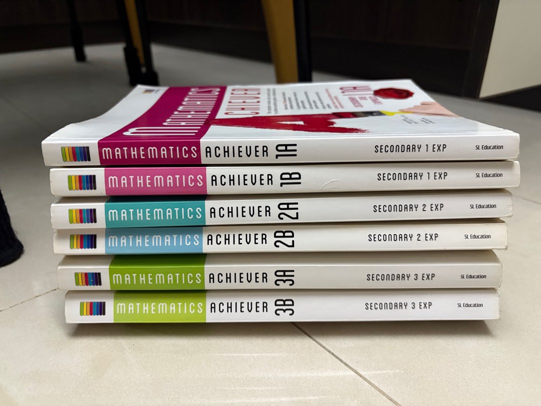 Mathematics Achiever Sec 1 to 3, Hobbies & Toys, Books & Magazines ...