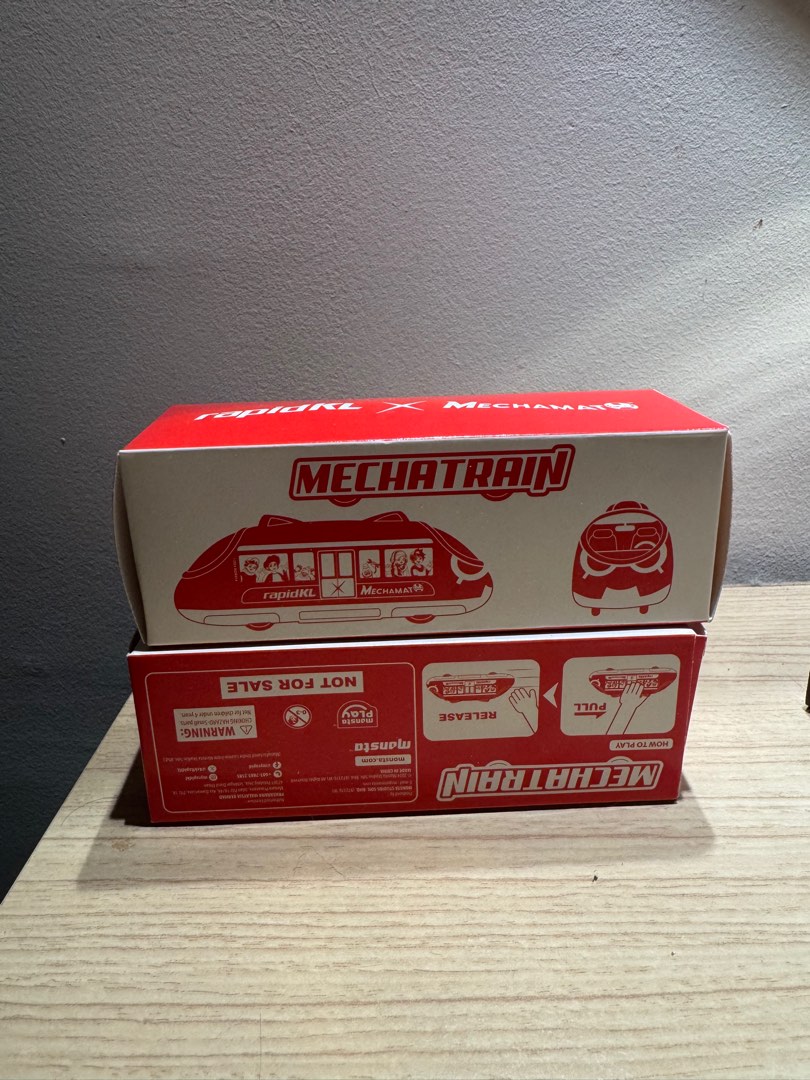 Mechatrain (Mechamato x RapidKL), Hobbies & Toys, Toys & Games on Carousell