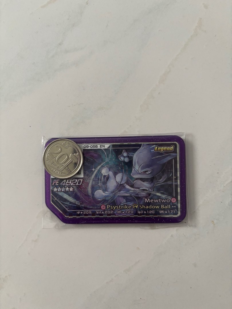 Mewtwo | pokemon gaole disc | 5-star, Hobbies & Toys, Toys & Games on ...