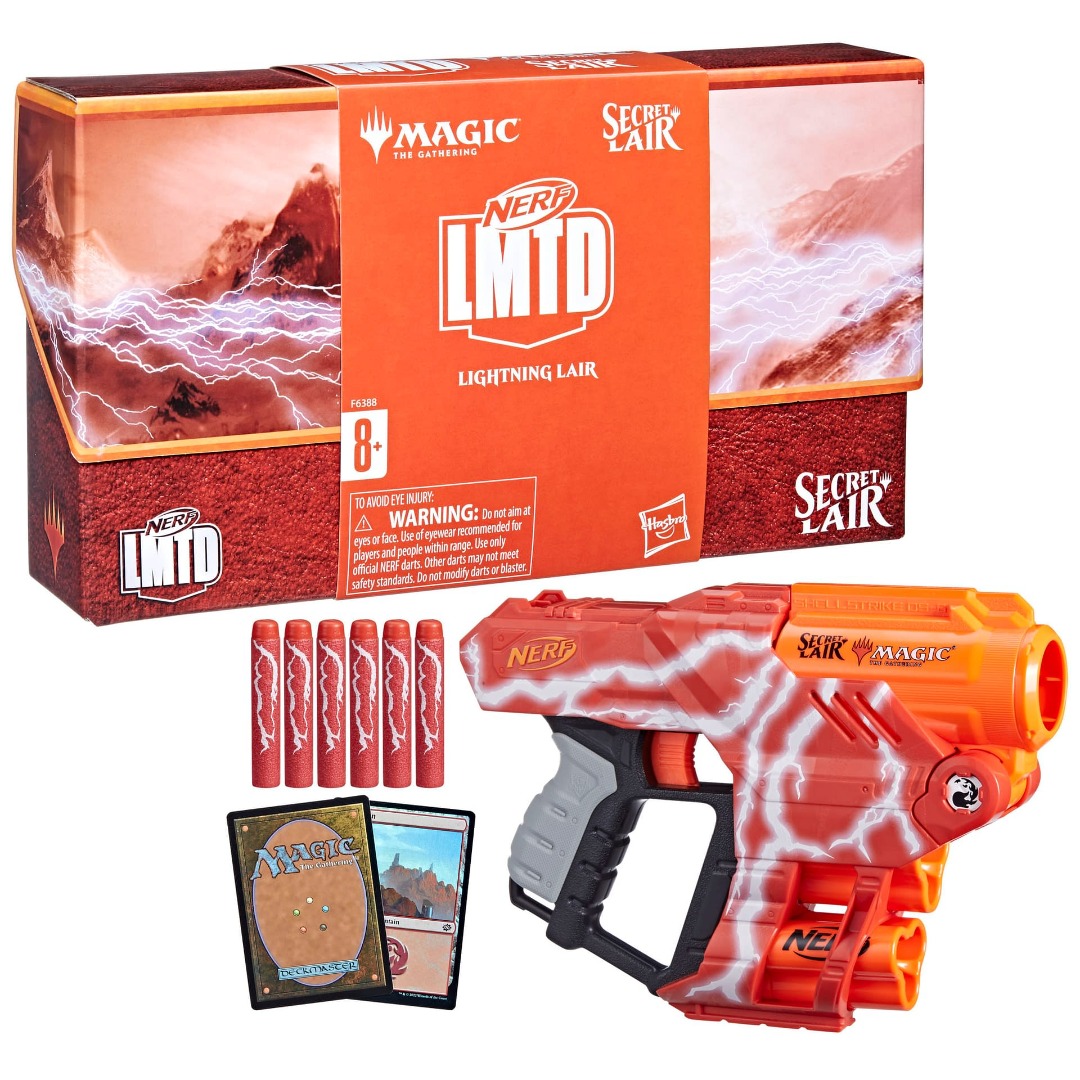 NERF LMTD Lightning Lair blaster, Hobbies & Toys, Toys & Games on Carousell