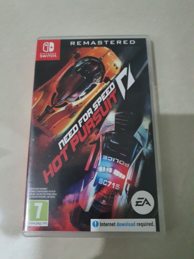 Nintendo Switch NS Need For Speed Hot Pursuit Remastered, Video Gaming ...