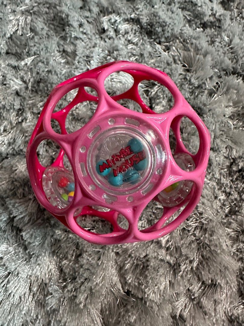 Oball Easy Grasp Rattle Ball Disney Baby Toy - Minnie Mouse, Babies ...
