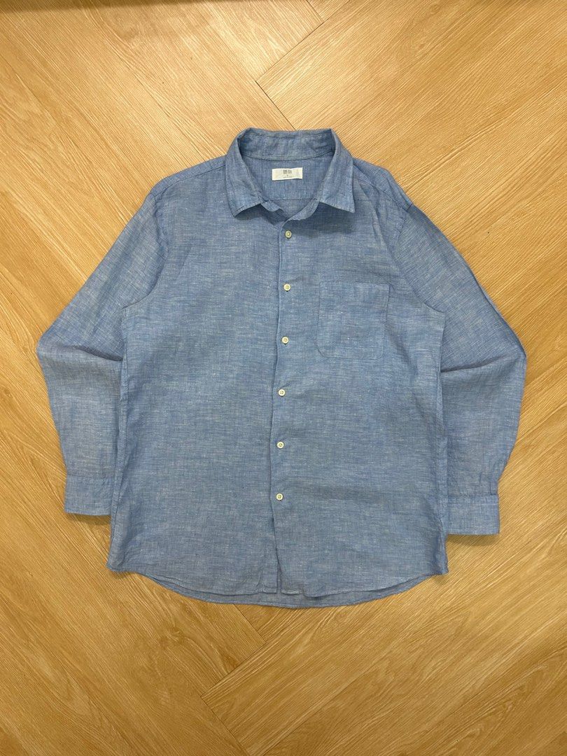 Old money linen shirt, Men's Fashion, Tops & Sets, Tshirts & Polo ...